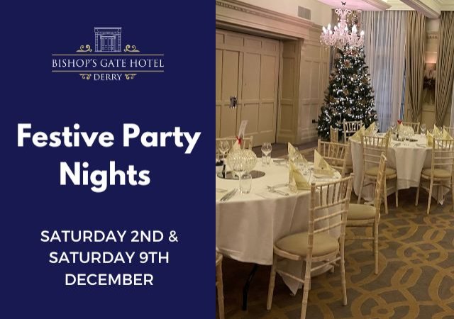 Events at Bishop's Gate Hotel | Luxury Boutique Hotel in Derry